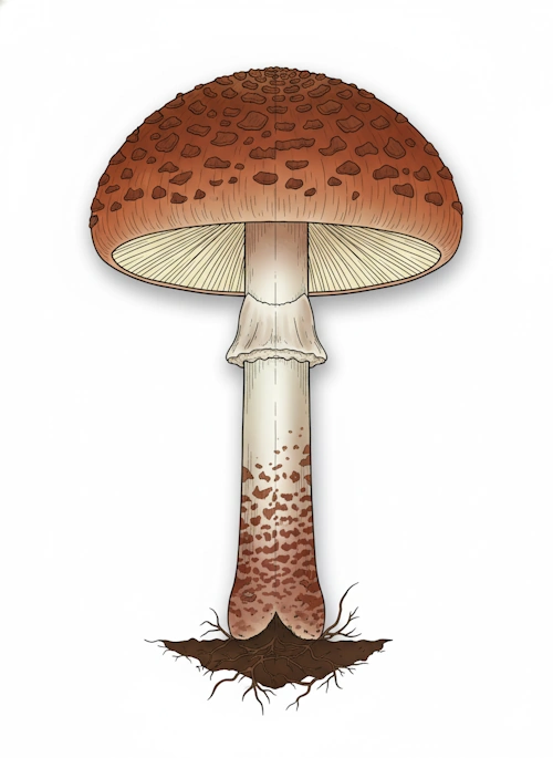 Lepiota brunneoincarnata: the deadly dapperling mushroom - ABOUT SCIENCE