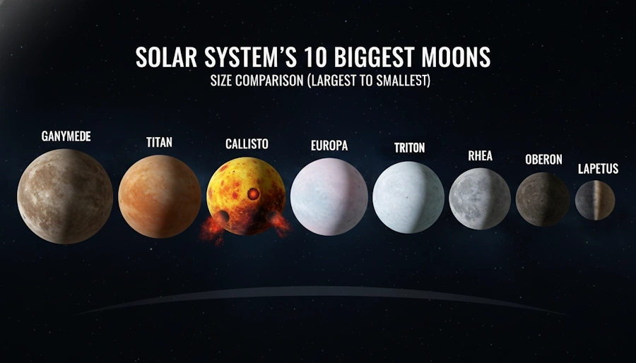 What is the biggest moon in Solar System? - ABOUT SCIENCE